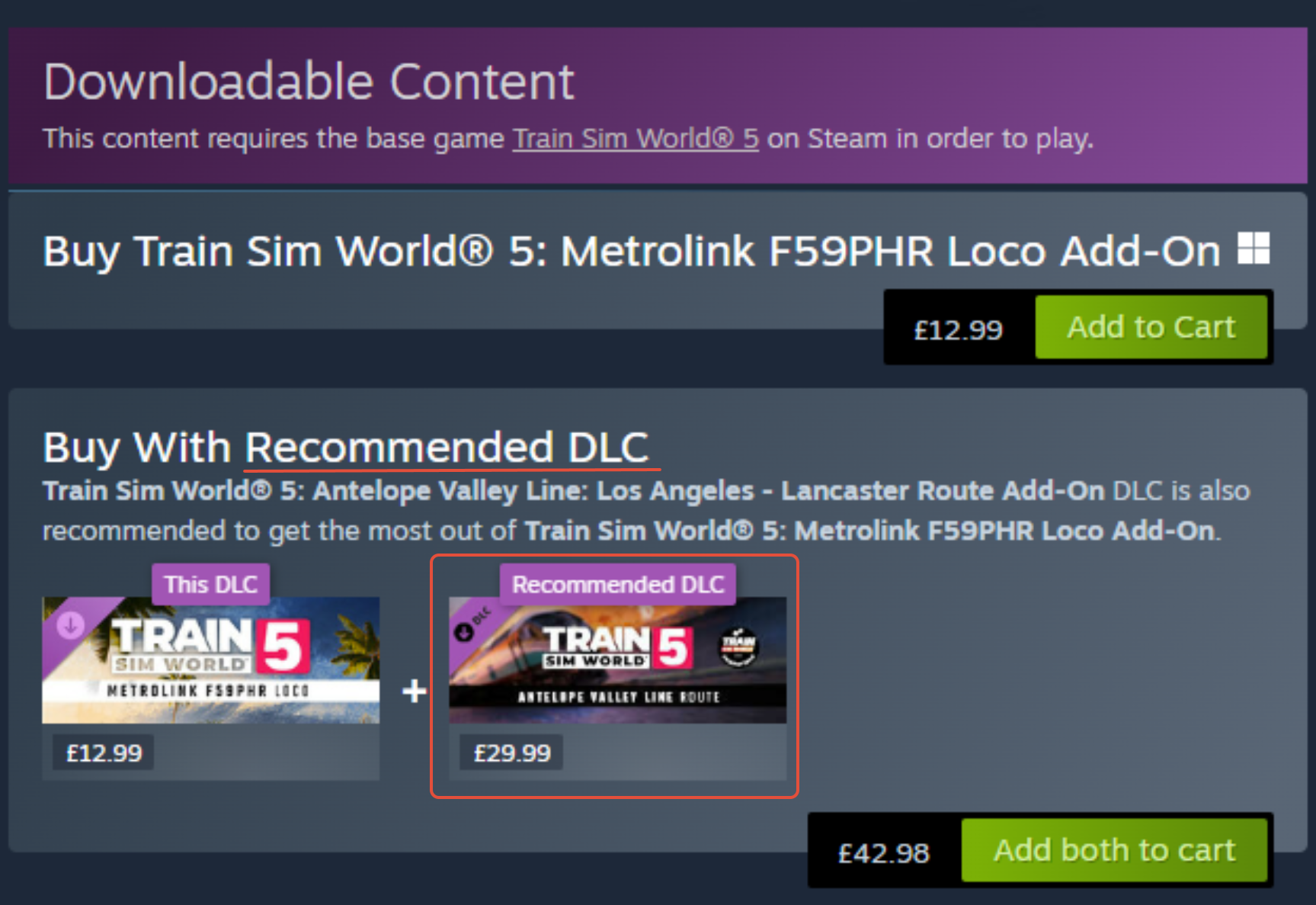 Train Sim World Buyers Guide – SUPPORT CENTER