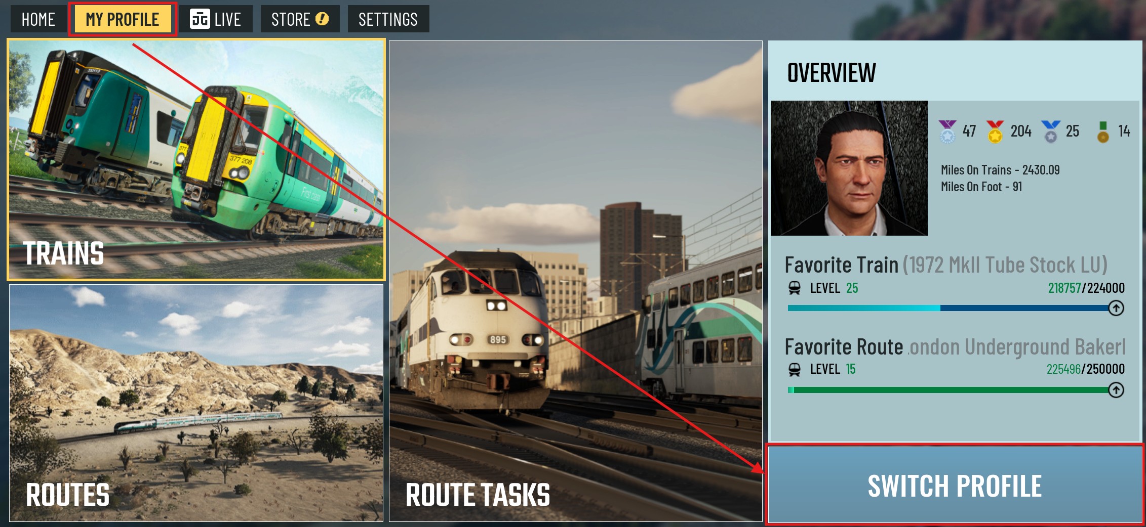 How to Import your TSW Profile – SUPPORT CENTER